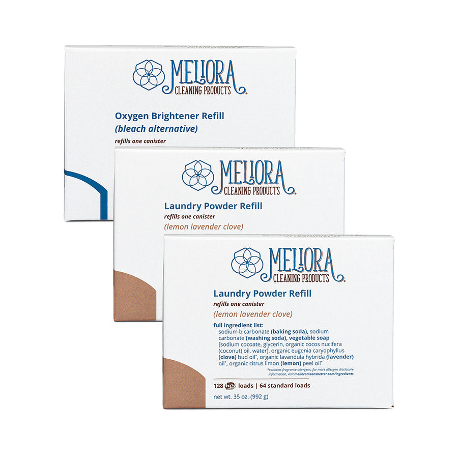 Laundry Refill Bundle – Meliora Cleaning Products