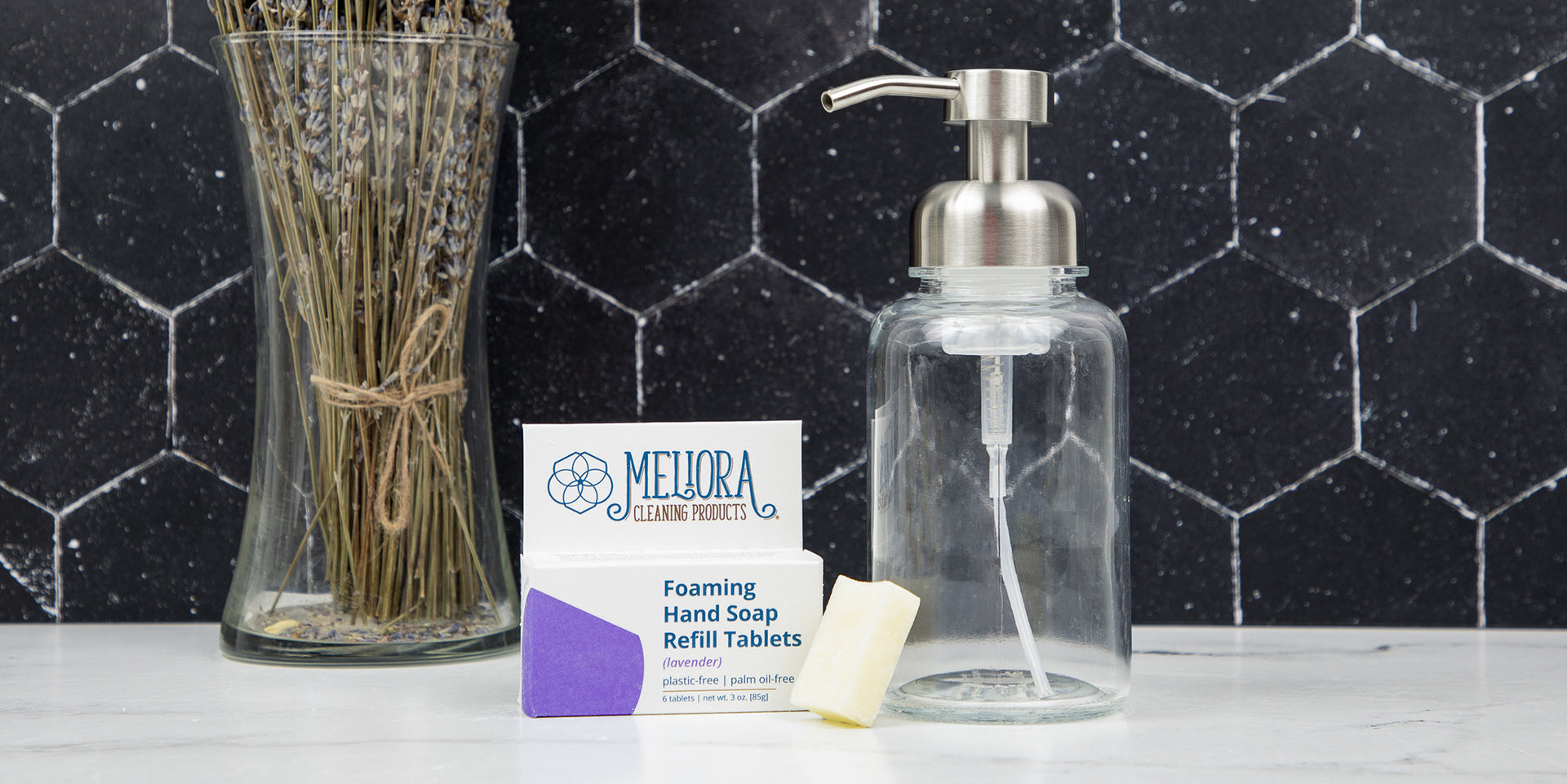Foaming Hand Soap Refill Tablets - 6-Pack Plastic-Free Boxed — Meliora ...