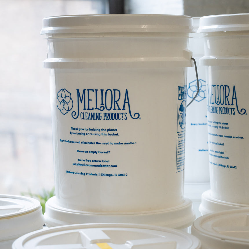 Laundry Powder Detergent - Zero-Waste Bucket — Meliora Cleaning Products