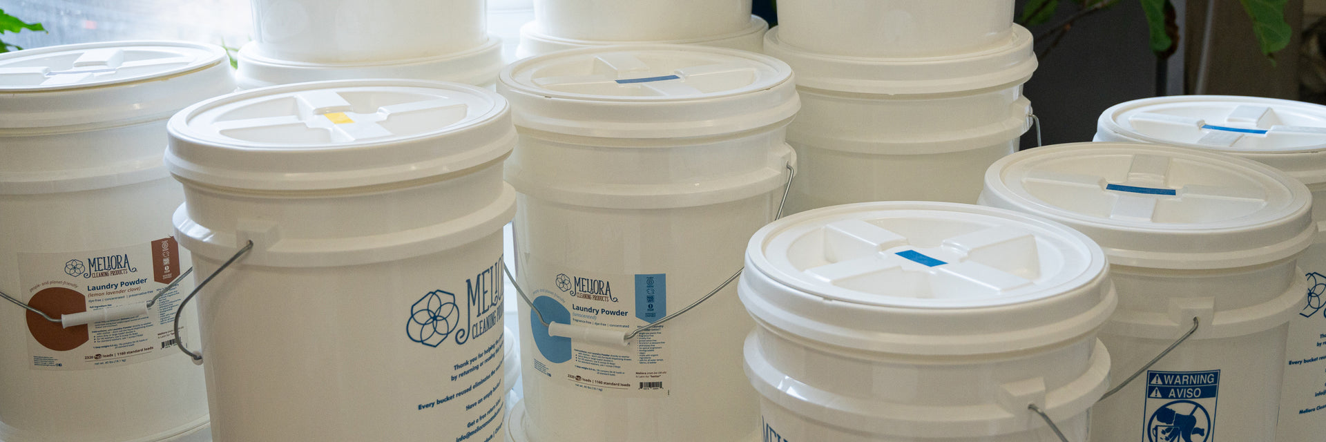 Zero-Waste Bulk Buckets — Meliora Cleaning Products